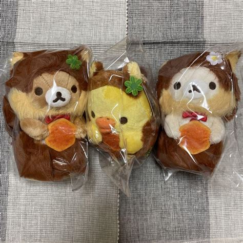 ぶらさげぬいぐるみ リラックマ・コリラックマ・キイロイトリ【パイの実】 メルカリ