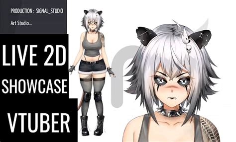 Custom 2d Vtuber Model Live2d Vtuber Model 2d Vtuber Rigging Vtuber