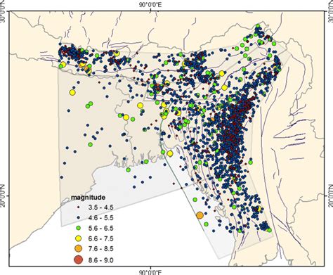 Events After Declustering Using Af Method Download Scientific Diagram