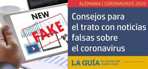 Consejos Para No Transmitir Noticias Falsas Sobre Coronavirus La Guía