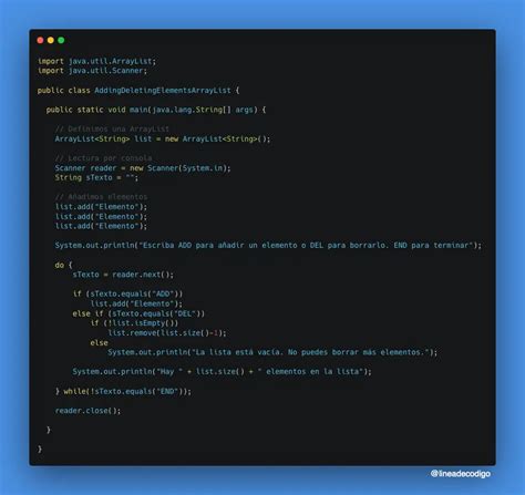 Añadir Y Eliminar Elementos De Un Arraylist