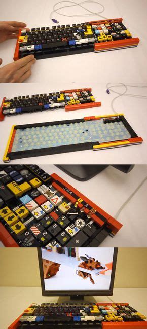 The Lego Keyboard To Rule All Keyboards Lego Lego Projects Cool