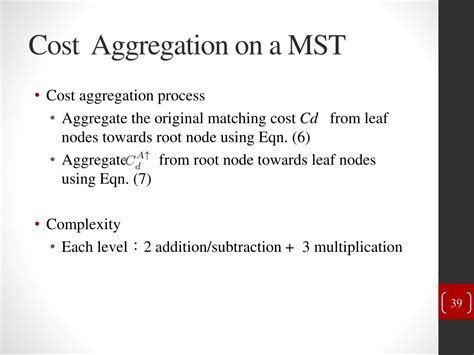 Ppt A Non Local Cost Aggregation Method For Stereo Matching