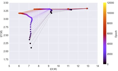 Information Plane Estimated Using Edge For A Neural Network Of Size 784