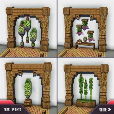 Daily Minecraft Builds 🦇 On Instagram Four House Plant Design 🔥🔥 By