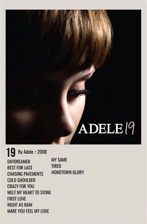 Adele 19 Album Cover