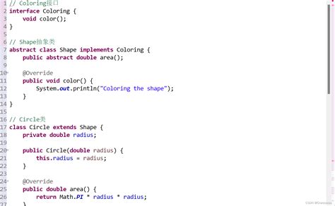 Java图形系统设计与多态实现 Csdn博客