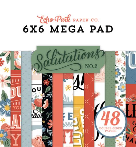 Collections Echo Park Paper Co Salutations No 2