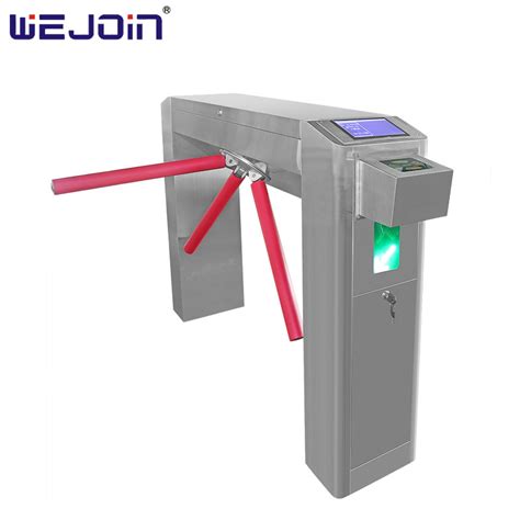 Acess Control System Entrance Face Recognition Tripod Turnstile Gate Qr