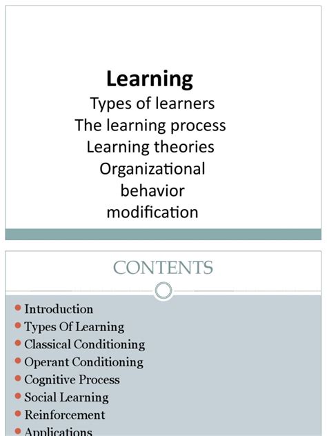 Learning Pdf Classical Conditioning Reinforcement