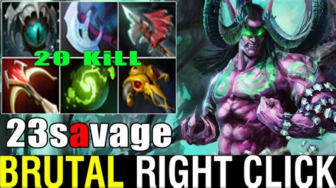 Monster 23savage Terrorblade Carry Late Game Full Slot Item Right