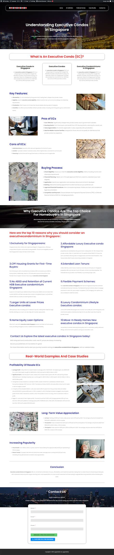 Create A Responsive Wordpress Landing Page Using Elementor By Md