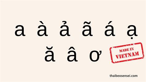 【音声あり】ベトナム語ってどんな文字？独特すぎるアルファベットの読み方 ハノイのタイベオ先生