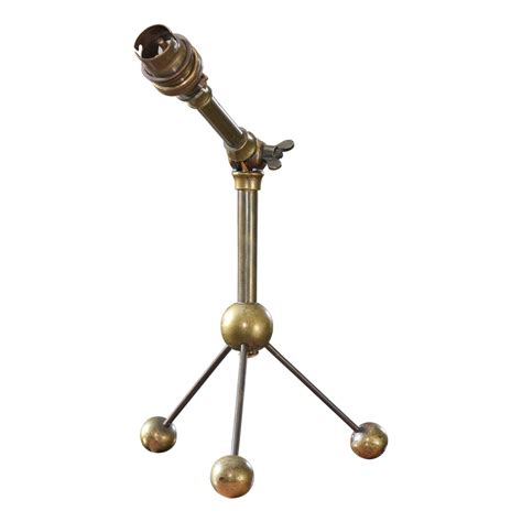 An Adjustable Brass Table Lamp For Sale At 1stdibs