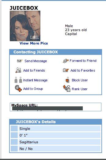 Remove Interest Headings Myspace Scripts Createblog