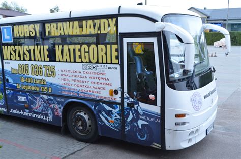 Kurs prawa jazdy Kategoria D po B autobusy OSK Kamiński