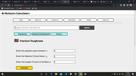 How To Calculate And Solve For Fracture Toughness Fracture