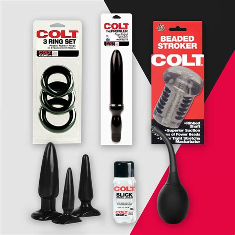 Shop Colt Studio Gay Sex Toy Kit Fun Packs Adams Toy Box