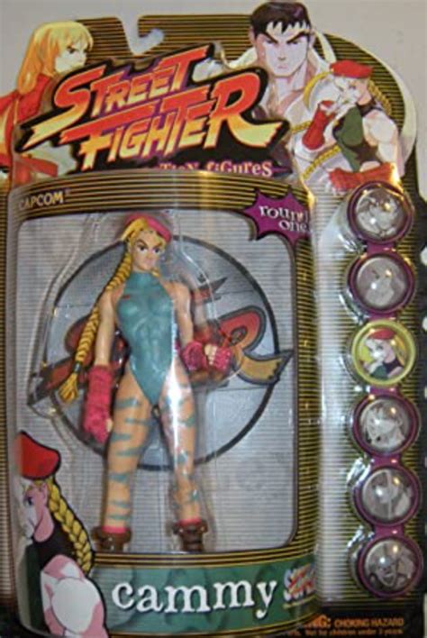 Resaurus 1999 Capcom Street Fighter Round One Cammy Player Two Action Lavits Figure