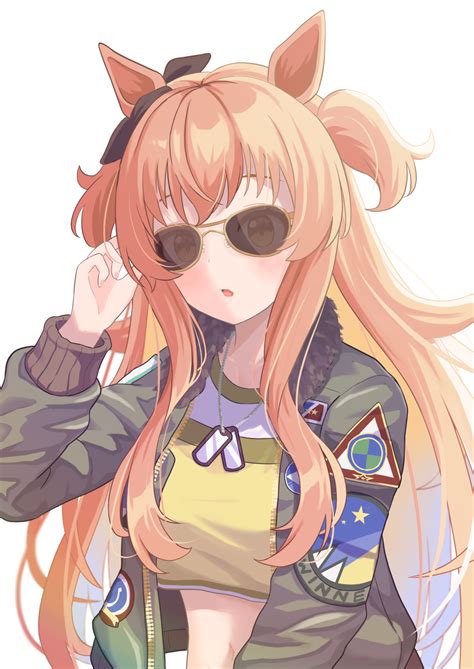 Mayano Top Gun Umamusume Drawn By Yukkejan Danbooru