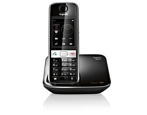 Gigaset S820A - Радиотелефон с автоответчиком, сенсорный экран [S820A ...