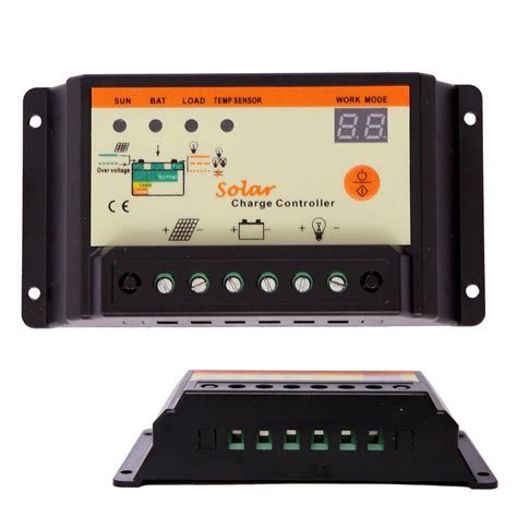 New Pwm 20a Solar Charge Controller 12v 24v Auto Switch Solar Regulator