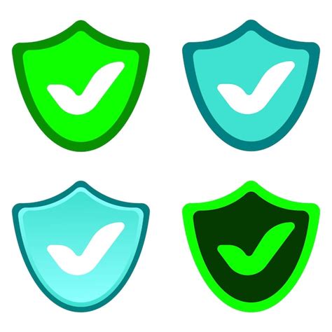 premium vector set of checkmarks illustration mark cross note notebook sign questionnaire