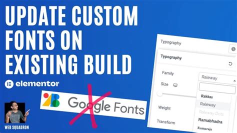Imran Siddiq On Linkedin Use Custom Fonts On Existing Website Build