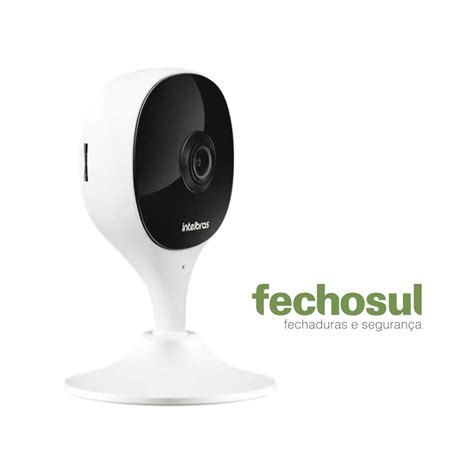 Câmera Wi Fi HD IM IMX p Mibo Intelbras Branca Fechosul