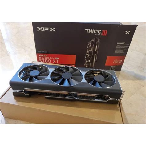 AMD XFX THICC III RX XT XT Gaming GPU Card Shopee Malaysia