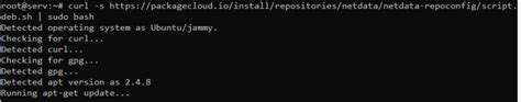 Cara Install NetData Tool Untuk Memantau Performa Server Pada Server