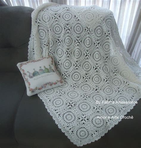 Manta Croche Compre Produtos Personalizados No Elo