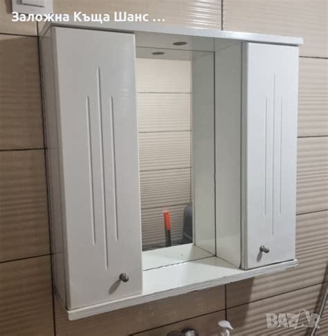 Горен огледален шкаф за баня в Шкафове в гр Варна Id41926028 — Bazar Bg