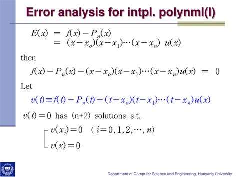 Ppt Numerical Analysis Interpolation Powerpoint Presentation Free