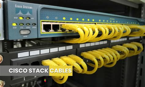 Essential Cisco Stack Cables Cab Stk E 1m And 3m Guide New Town Spares Inc