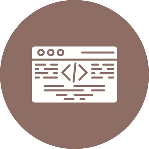 premium vector programming language icon vector image can be used for big data