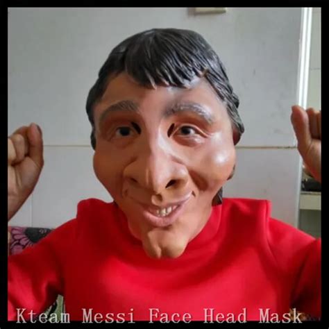 Free Shipping Halloween Party Cosplay Funny Famous Messi Mask For