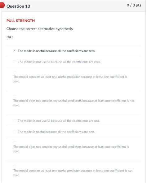 Solved Multiple Regression Excel Output Pull Strength