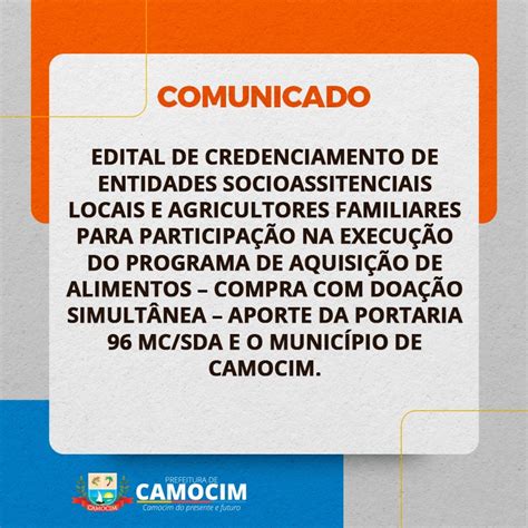 Prefeitura De Camocim Site Oficial