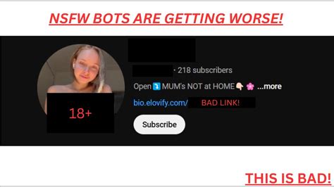 🚨 New Nsfw Bots Are Getting Worse This Is Out Of Control I Was