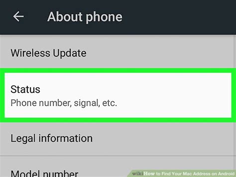 How To Find Your Mac Address On Android Steps With Pictures