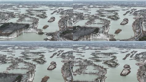 扬州北湖湿地公园雪景原创4k视频素材下载编号10363496光厂vj师网
