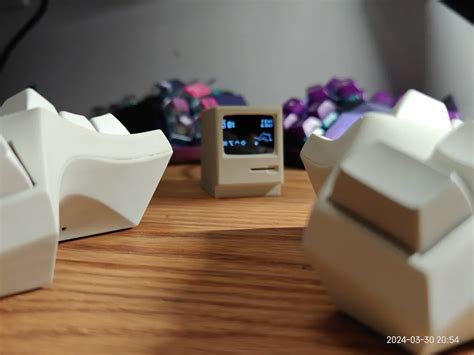 Zmk Keyboard Macintosh Dongle Display By Rain2（图2） Makerworld Download
