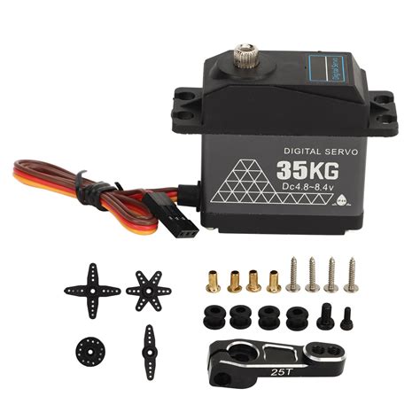 35kg High Torque Rc Servo Waterproof Digital Metal Servo For 1 8 1 10 1