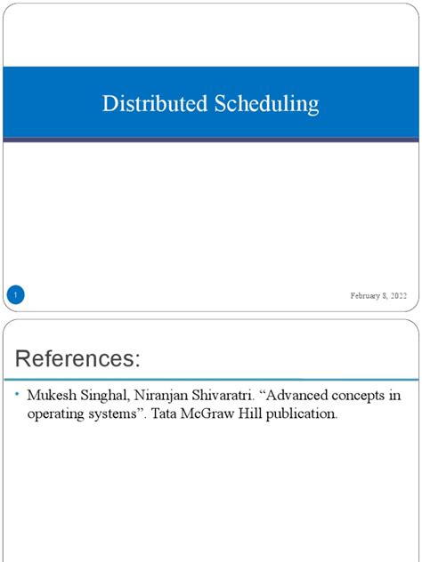 distributes scheduling pdf load balancing computing scheduling