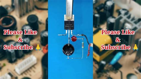 Top 4 Irz44n Mosfet Electronic Diy Projects Youtube