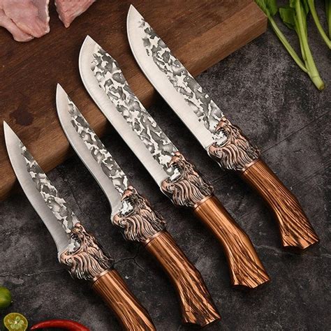 Купить Нож Bonig из нержавеющей стали, походные ножи для рыбы, мясной ...