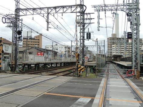 情報 阪神なんば線福駅仮線10 1使用開始 akaの鉄道最新撮影 秘蔵記録