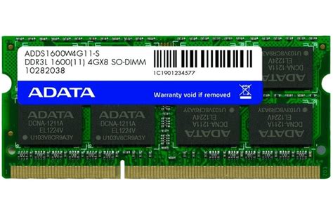 Memória Ram Adata Sodimm 8gb 1600mhz Ddr3l Adds1600w8g11 S Carrefour