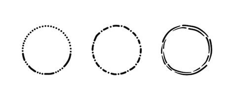 Premium Vector Super Set Of Circles Lines Sketch Hand Drawn Doodle